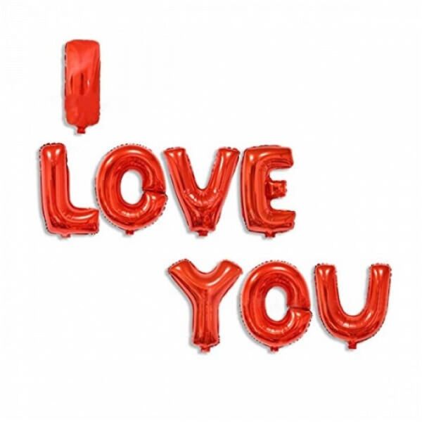 Folyo Balon I Love You Set 40 CM